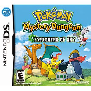 Pokemon Mystery Dungeon Explorers of Sky DS Game