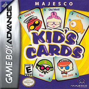 Kid's Cards Nintendo Game Boy Advance GBA