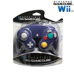 New Nintendo Gamecube Wii Indigo Controller