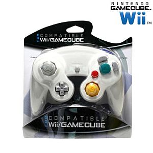 New Nintendo Gamecube Wii White Controller
