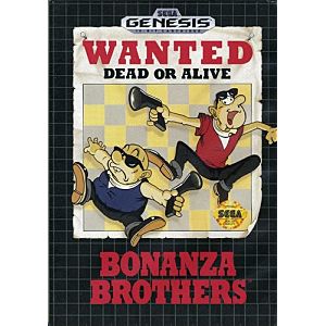 Bonanza Brothers Sega Genesis
