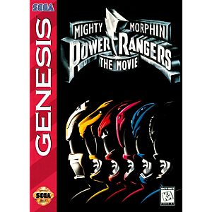 Mighty Morphin Power Rangers The Movie Sega Genesis