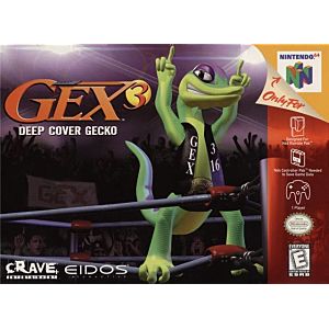 Gex 3 Deep Cover Gecko Nintendo 64 N64