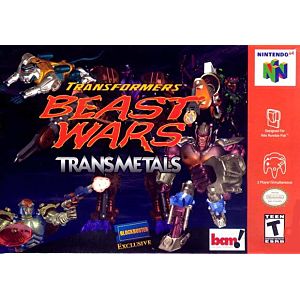 Transformers Beast Wars Transmetals Nintendo 64 N64