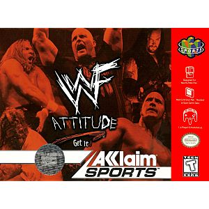 WWF Attitude Nintendo 64 N64