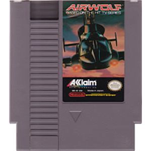 Airwolf NES Nintendo Game