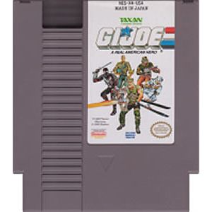 G.I. Joe A Real American Hero NES Nintendo Game