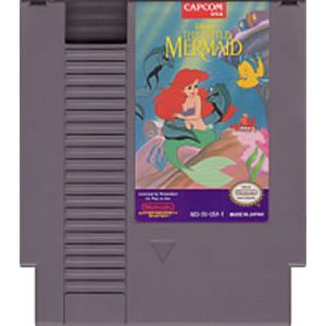 Disney's Little Mermaid NES Nintendo Game