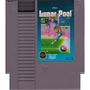 Lunar Pool NES Nintendo Game