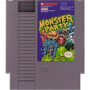 Monster Party NES Nintendo Game