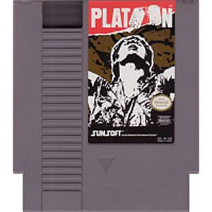 Platoon NES Nintendo Game