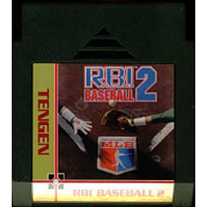 RBI Baseball 2 NES Nintendo Game