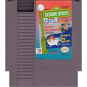 Sesame Street ABC NES Nintendo Game