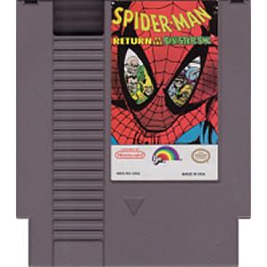 Spiderman Return Sinister Six NES Nintendo Game