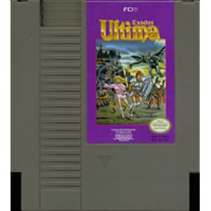 Ultima Exodus NES Nintendo Game