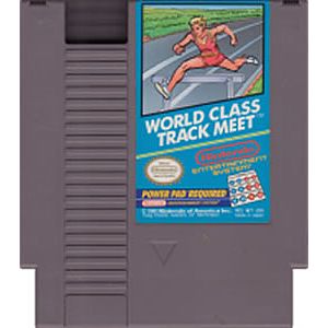 World Class Track Meet NES Nintendo Game