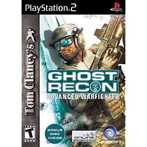 Ghost Recon Advanced Warfighter Sony Playstation 2 Game
