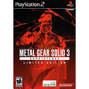 Metal Gear Solid 3 Subsistence Limited Edition Sony Playstation 2 Game