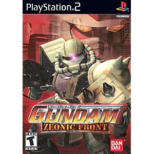 Mobile Suit Gundam Zeonic Front Sony Playstation 2 Game