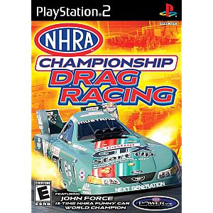 NHRA Championship Drag Racing Sony Playstation 2 Game