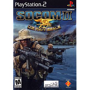 SOCOM II US Navy Seals Sony Playstation 2 Game