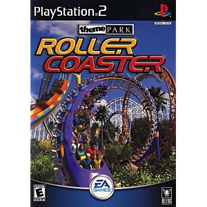 Theme Park Roller Coaster Sony Playstation 2 Game