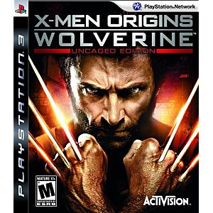 X-Men Origins: Wolverine Playstation 3 Game
