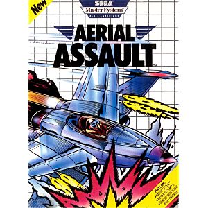Aerial Assault Sega Master System Game Used
