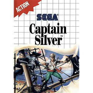 Captain Silver Sega Master System Game Used