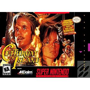 Cutthroat Island SNES Super Nintendo
