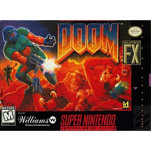 Doom SNES Super Nintendo