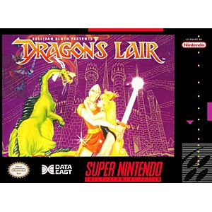 Dragon's Lair SNES Super Nintendo