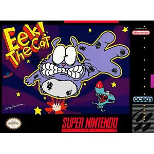 Eek! the Cat SNES Super Nintendo