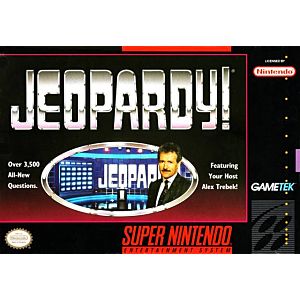 Jeopardy SNES Super Nintendo