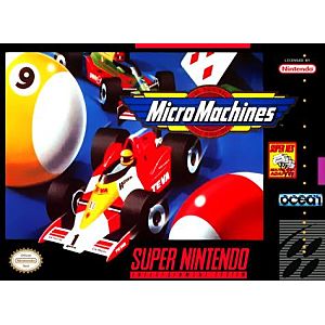 Micro Machines SNES Super Nintendo