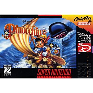 Pinocchio SNES Super Nintendo