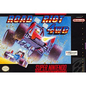 Road Riot 4WD SNES Super Nintendo