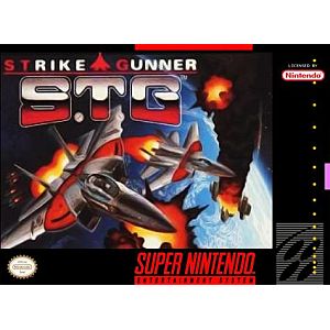 Strike Gunner S.T.G. SNES Super Nintendo