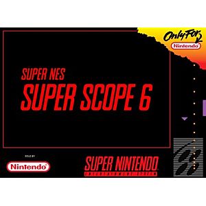 Super Scope 6 SNES Super Nintendo