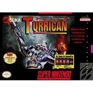 Super Turrican SNES Super Nintendo