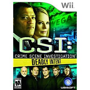 CSI: Crime Scene Investigation: Deadly Intent Nintendo WII Game