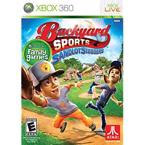 Backyard Sports Sandlot Sluggers Xbox 360 Game