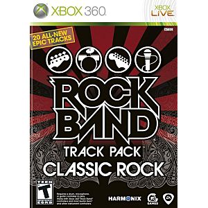 Rock Band Track Pack Classic Rock Xbox 360 Game