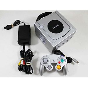 Used Nintendo Gamecube Silver System Console