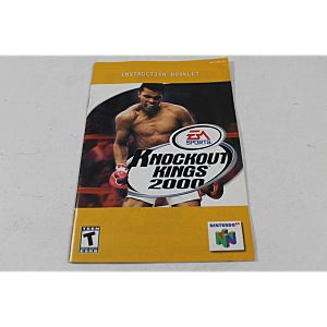Manual - Knockout Kings 2000 - Nintendo N64