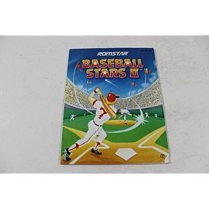 Manual - Baseball Stars II 2 - Nes Nintendo