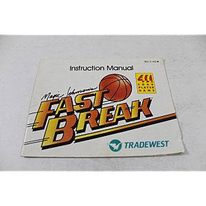 Manual - Magic Johnson's Fast Break - Classic Nes Nintendo