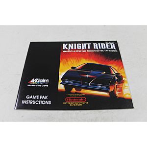 Manual - Knight Rider - Kitt Nes Nintendo