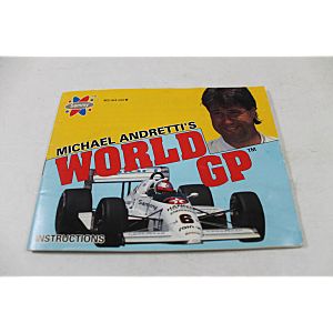 Manual - Michael Andretti World Gp - Nes Nintendo