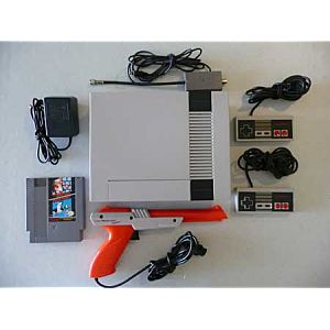 Buy a Used NES Nintendo System Console with Gun, Games, and More!